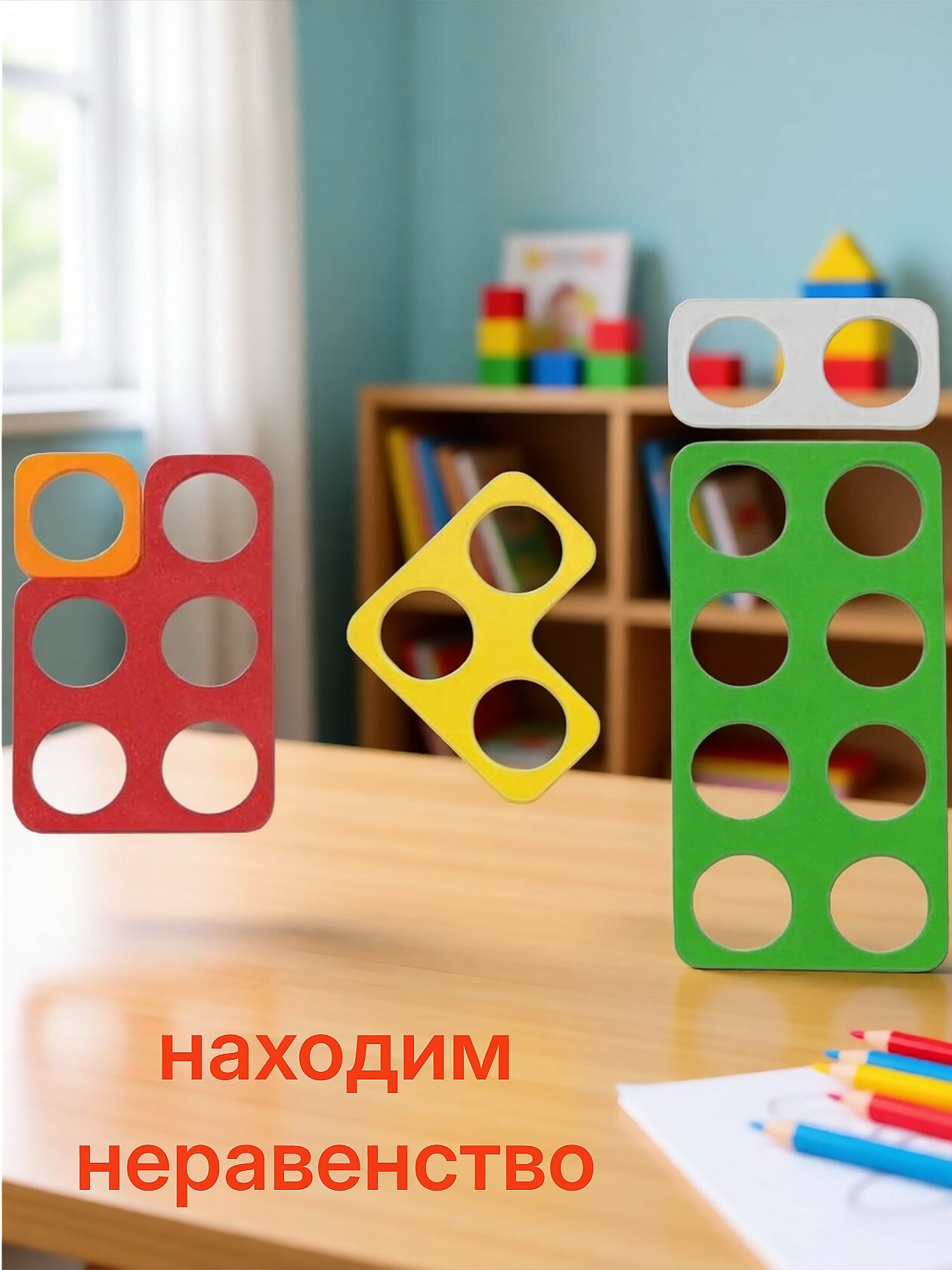 Нумикон. Набор Нумикон для счета от 1 до 10. Обучение ссчета по системе Нумикон — фото 1
