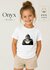 Футболка ONYX PRINTS, размер 134, белый