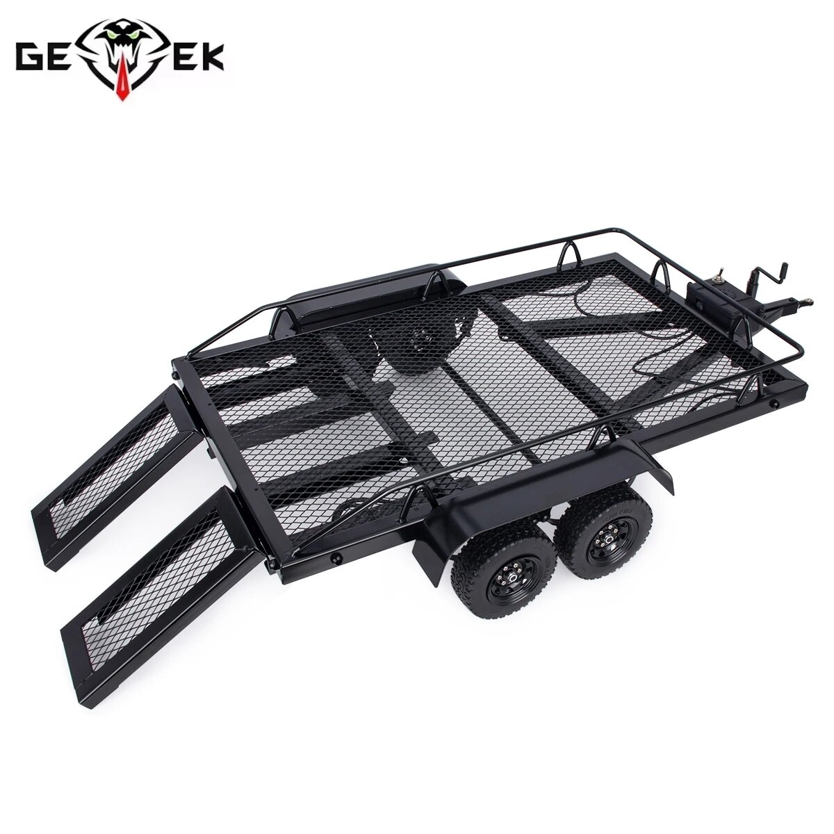 Металлический прицеп MALOM RC для RC Crawler 1/10