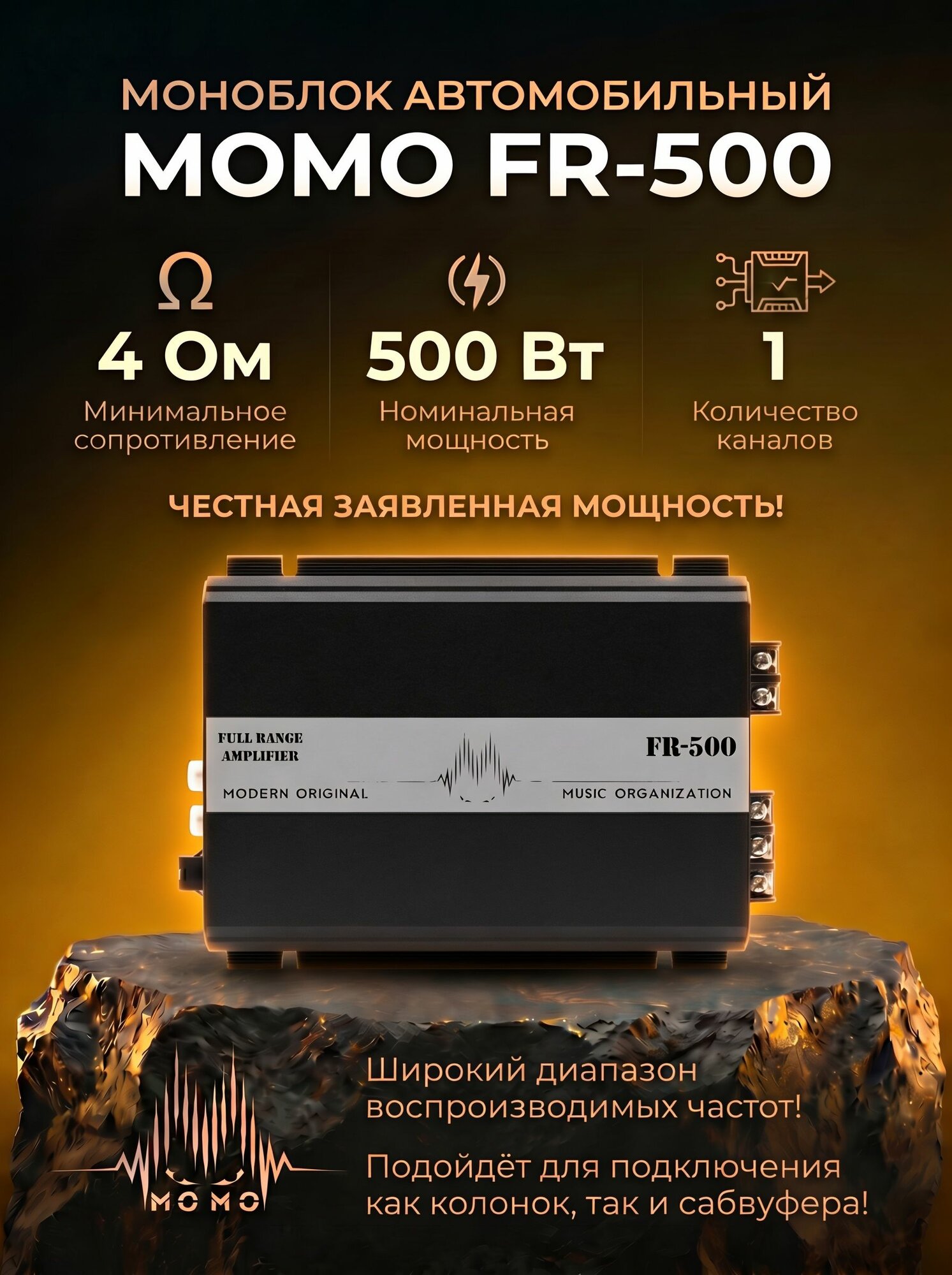 Моноблок автомобильный FR-500