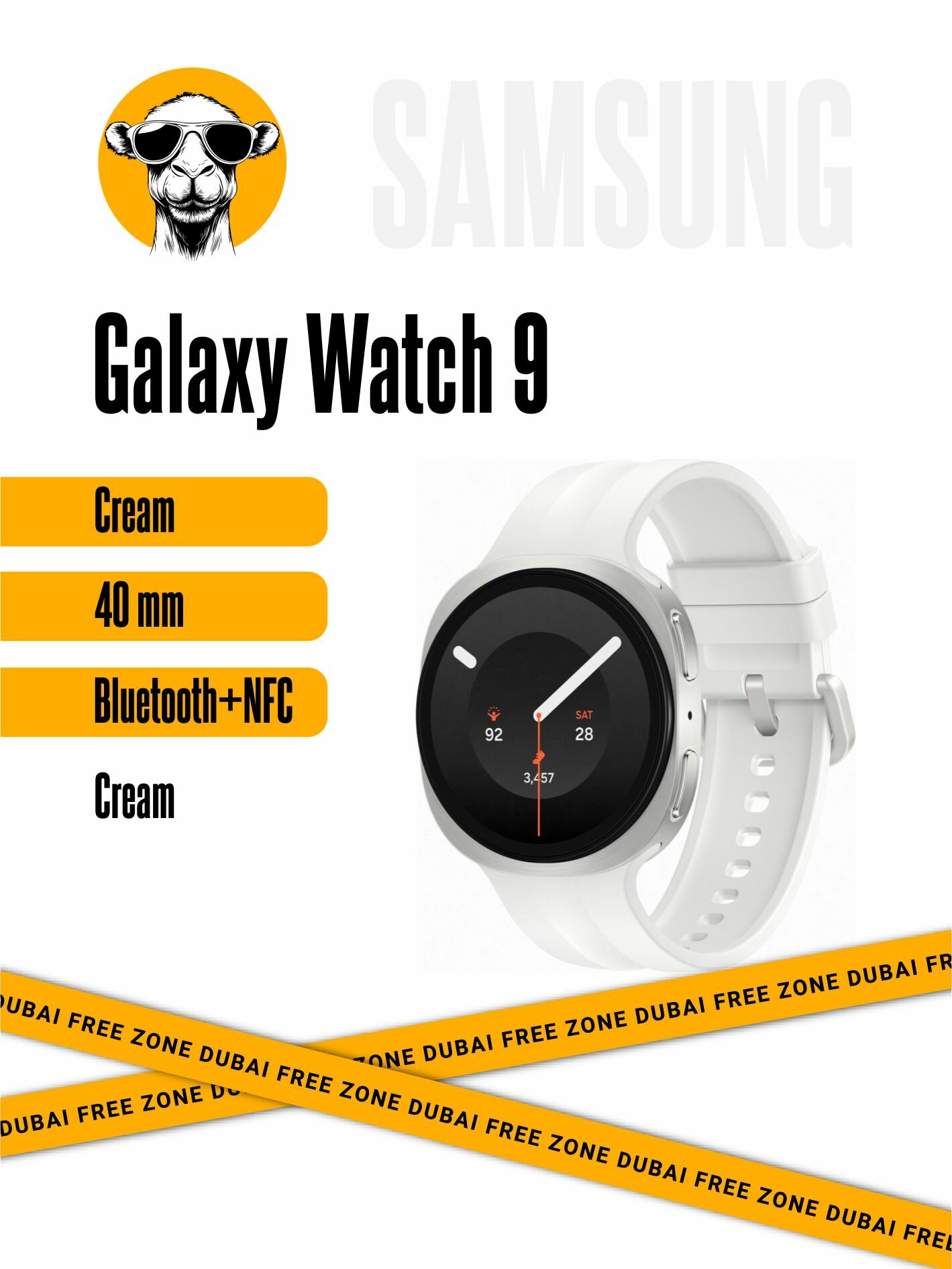 Смарт-часы Samsung Galaxy Watch 9 40mm Cream