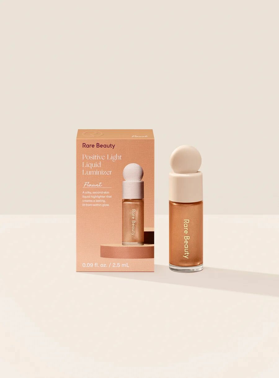 Rare Beauty Мини жидкий хайлайтер Mini Positive Light Liquid Luminizer (Flaunt) 2,5 мл