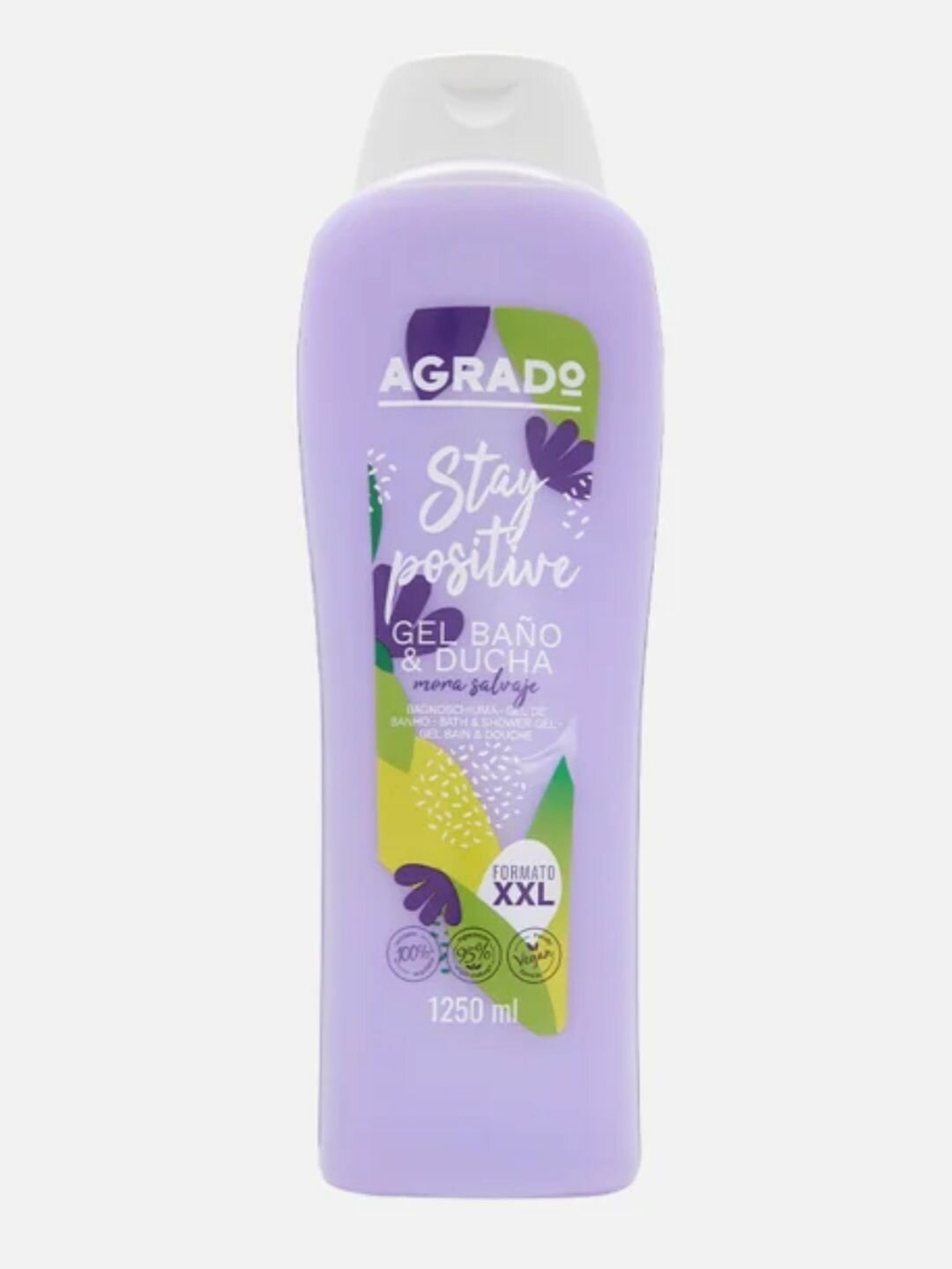 Гель для душа AGRADO stay positive wild blackberry
