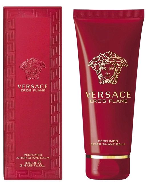 Бальзам после бритья Versace Eros Flame 100 мл для мужчин - Эрос Флейм красный аромат