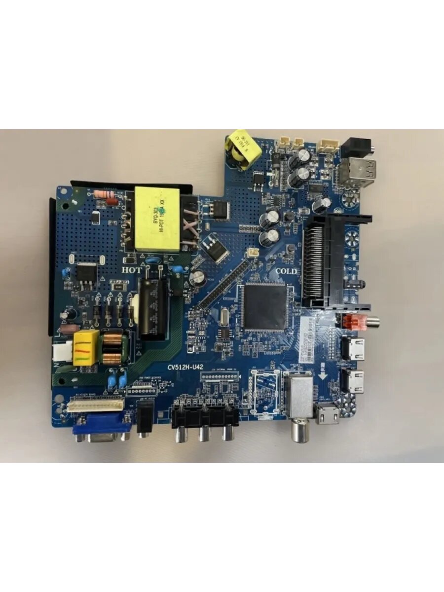 Плата CV512H-U42, для телевизора Hartens HTV-43FHD03B