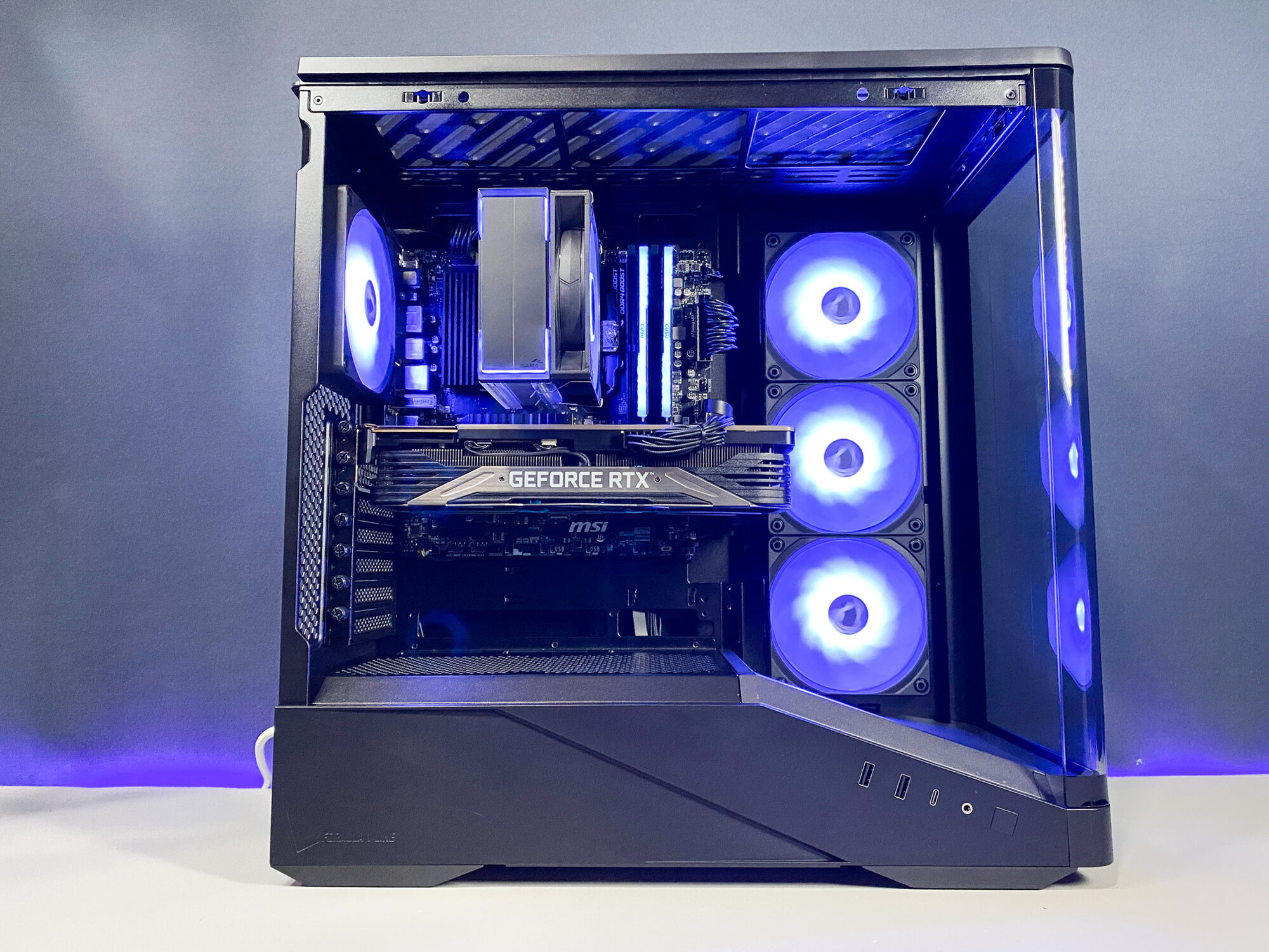 Игровой Компьютер AMD Ryzen 7 5700X 8/16*3.40-4.60GHz/RTX 3080-10Gb/16Gb/SSD512Gb/750W