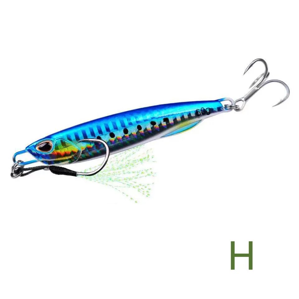 PRO BEROS приманка металлическая 10g, 5cm, colorH-with hook