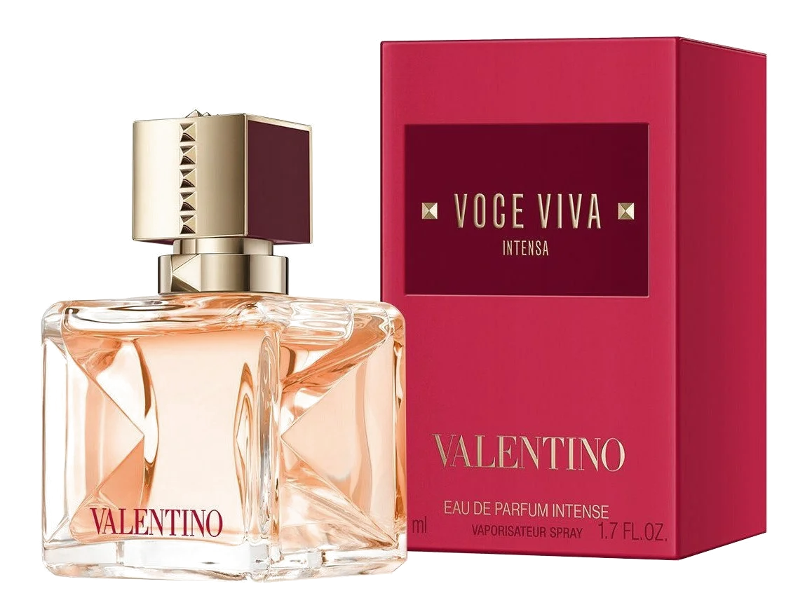 Женские духи Valentino Voce Viva Intensa 50 мл / Валентино Восе Вива Интенса