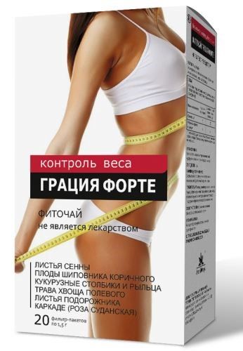 Алтайфлора фиточай грация форте 1,5 20 шт. фильтр-пакеты