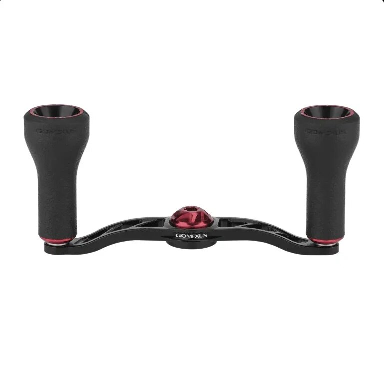 Gomexus Рукоятка для катушки алюминиевая 100 мм 7X4mmShimano, BlackRed