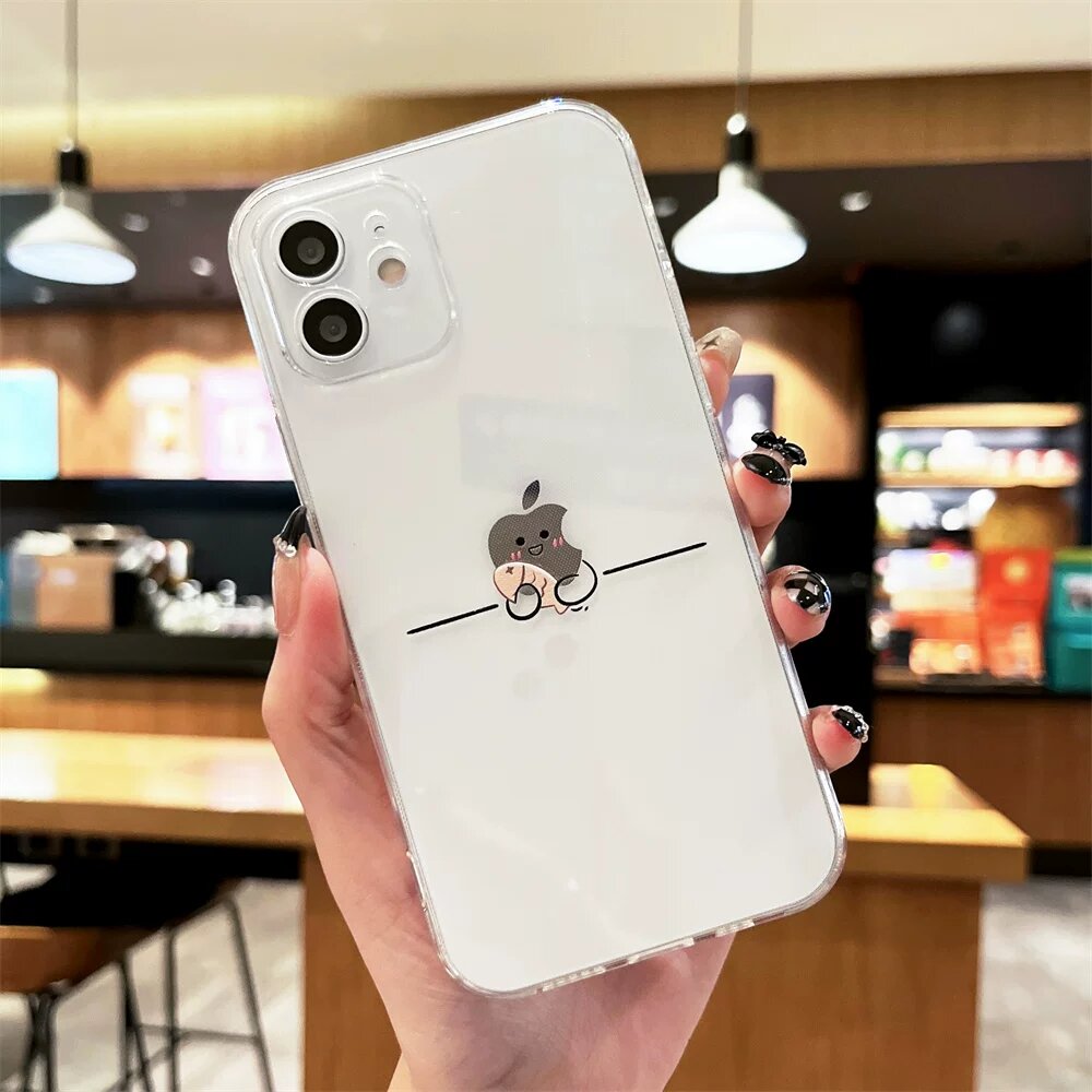 Прозрачный чехол для iPhone 17 Pro, прозрачная защитная крышка, совместимость с сериями iPhone 17 Pro, модель CXIN0143