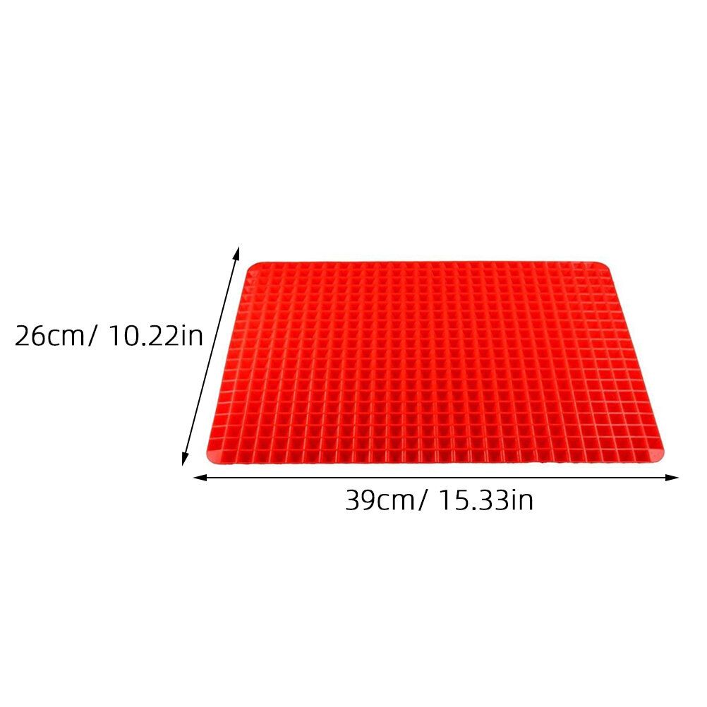 Коврик Для Выпекания Хлеба Из Силикона Устойчивый К Высокой Температуре 39X26X0 5Cm