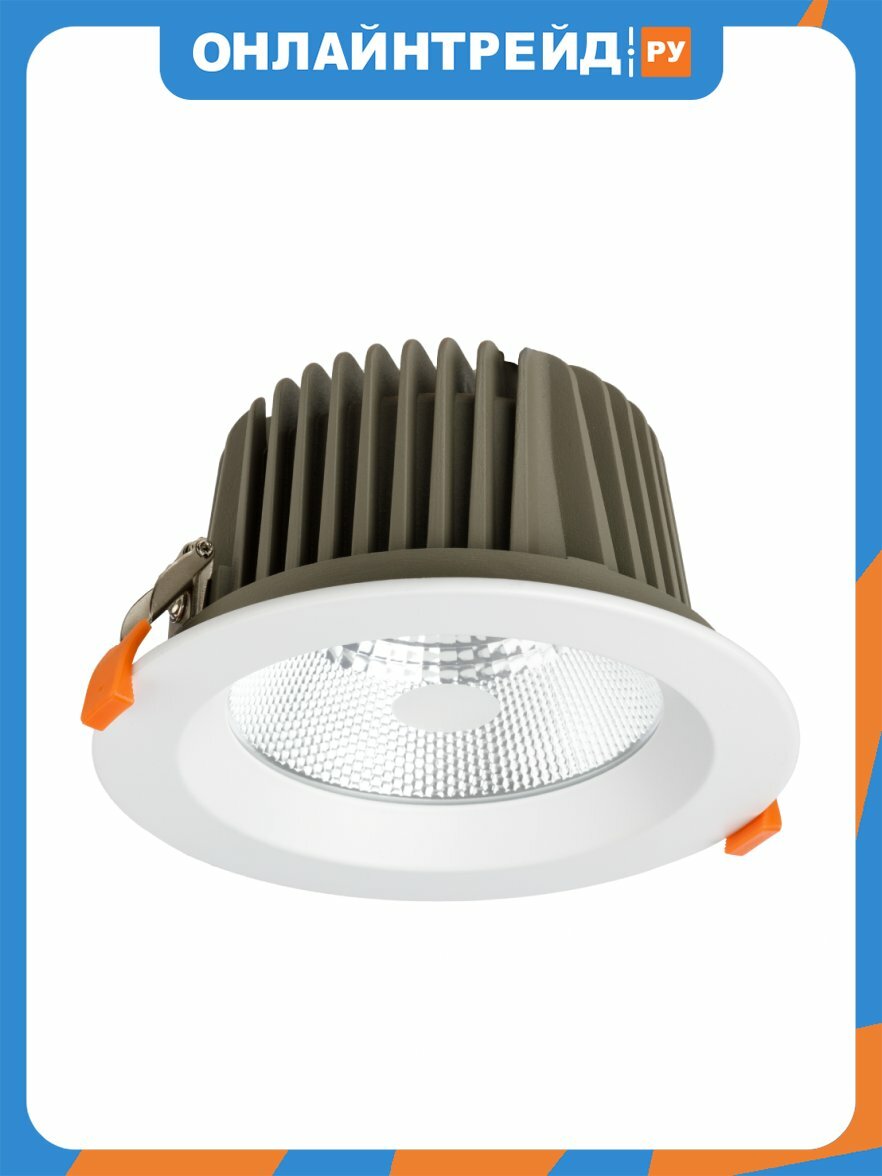Встраиваемый светильник Tdm Electric "Даунлайт" LED DCL-01-030 30 Вт, 4000 К, 80 Ra, IP20, прозрачный расс, SQ0369-0406