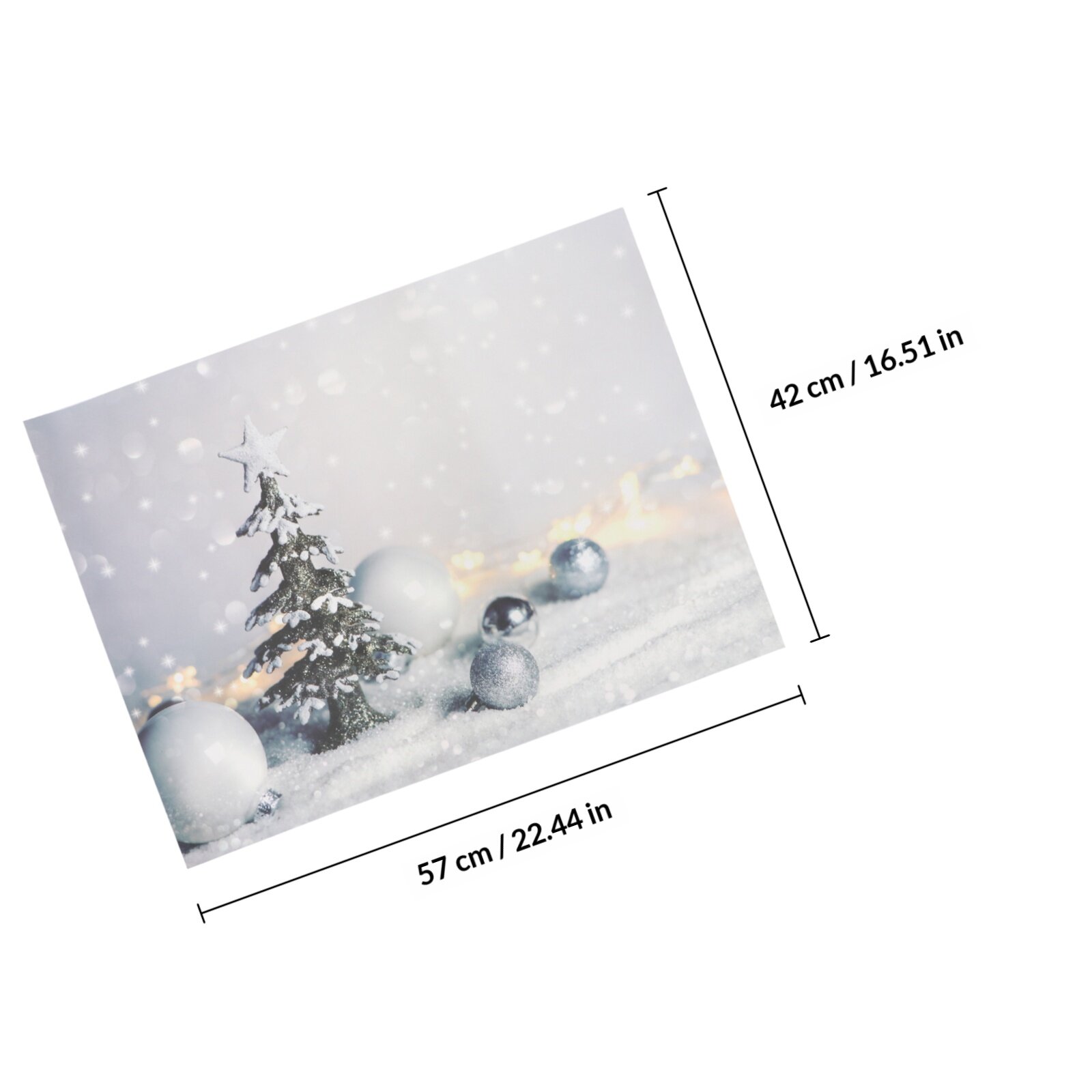 С Christmas Фон 1 Pc Фото Реквизит Стерео Фон Для Дома И Студии 57X42cm