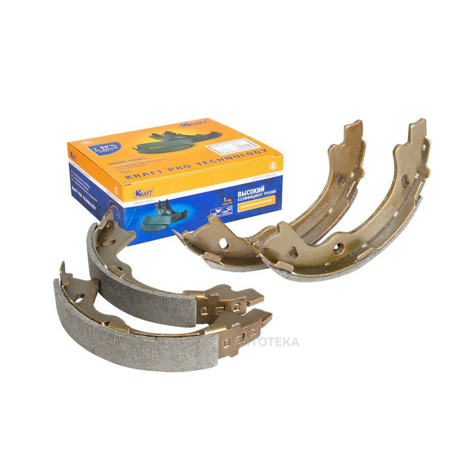 Колодки тормозные HYUNDAI/KIA I30/CEED 07- барабаные KRAFT KT091522