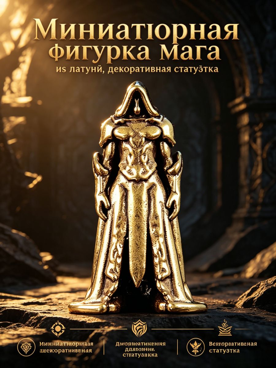 Статуэтка Маг, высота 4.5 см