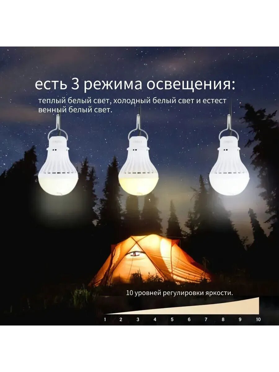 USB Лампочка на проводе — фото 1