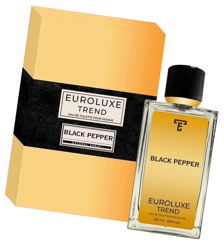 Euroluxe Trend Black Pepper духи мужские 100 мл - Евролюкс Тренд Блэк Пеппер