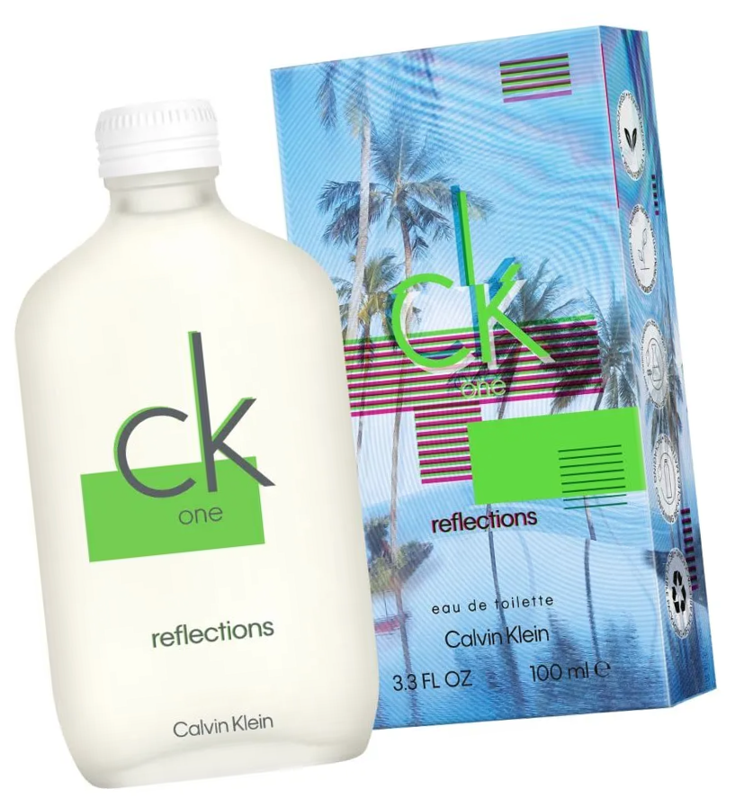 Туалетная вода Ck One Reflections 100 мл для женщин и мужчин - Calvin Klein Кельвин Кляйн