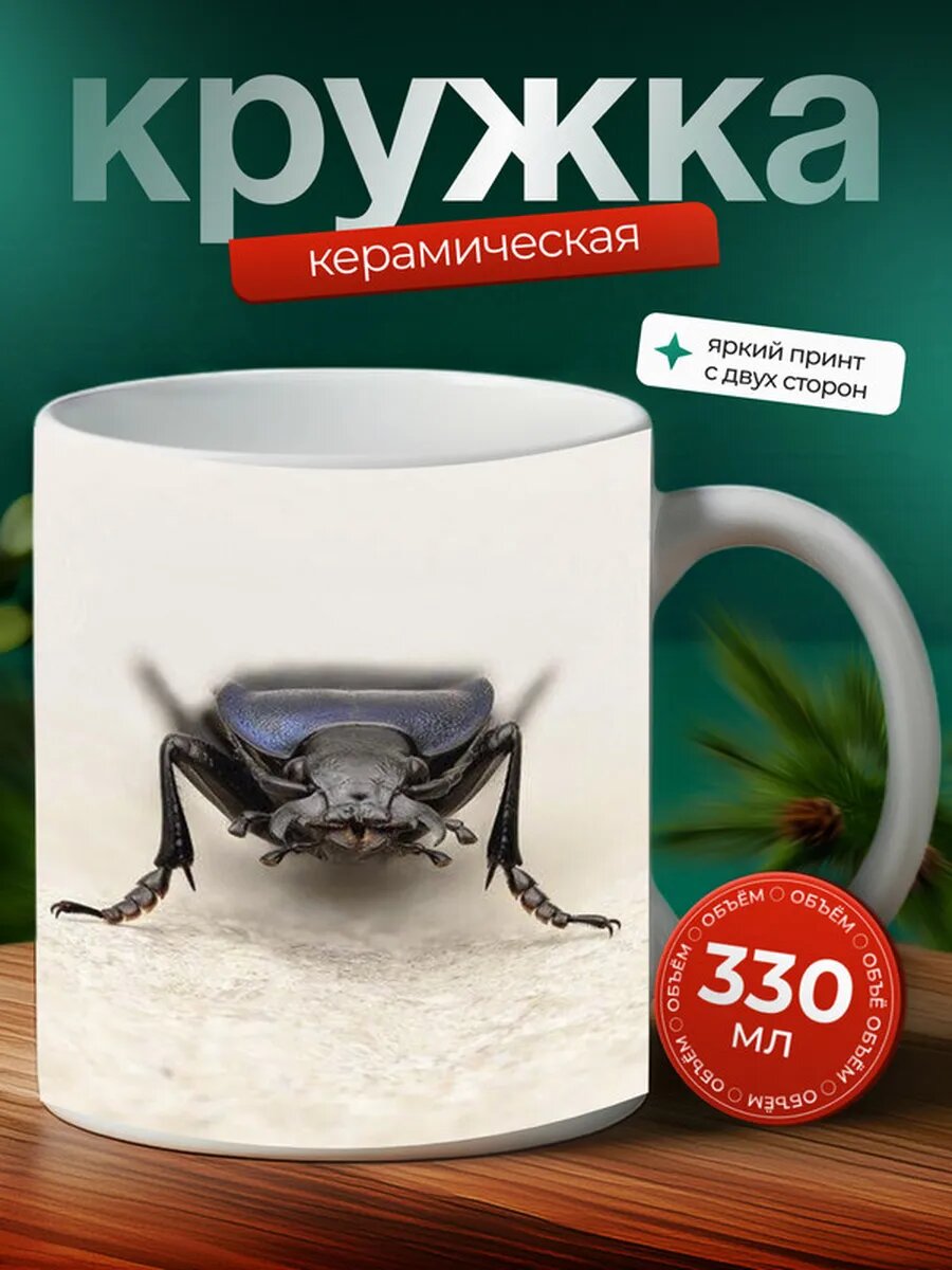 Кружка Жужелица насекомое,