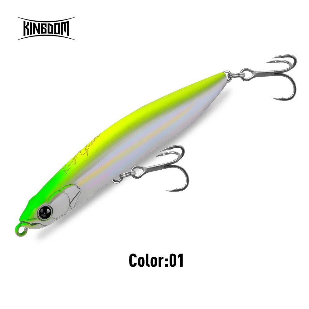 Kingdom Stickbait 100мм, 35г, Зеленый, Color: 6513-01