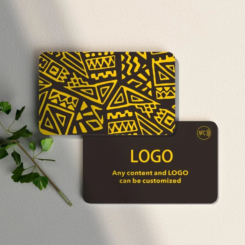 Визитные карточки из ПВХ Matte NFC Card, 10PCS