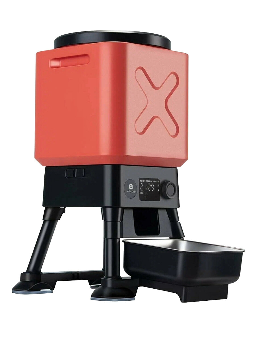 Умная кормушка с контейнером 14 литров MOLLY and CODY Smart Feeder Titan Basic 14L (FT-11) Orange/Black