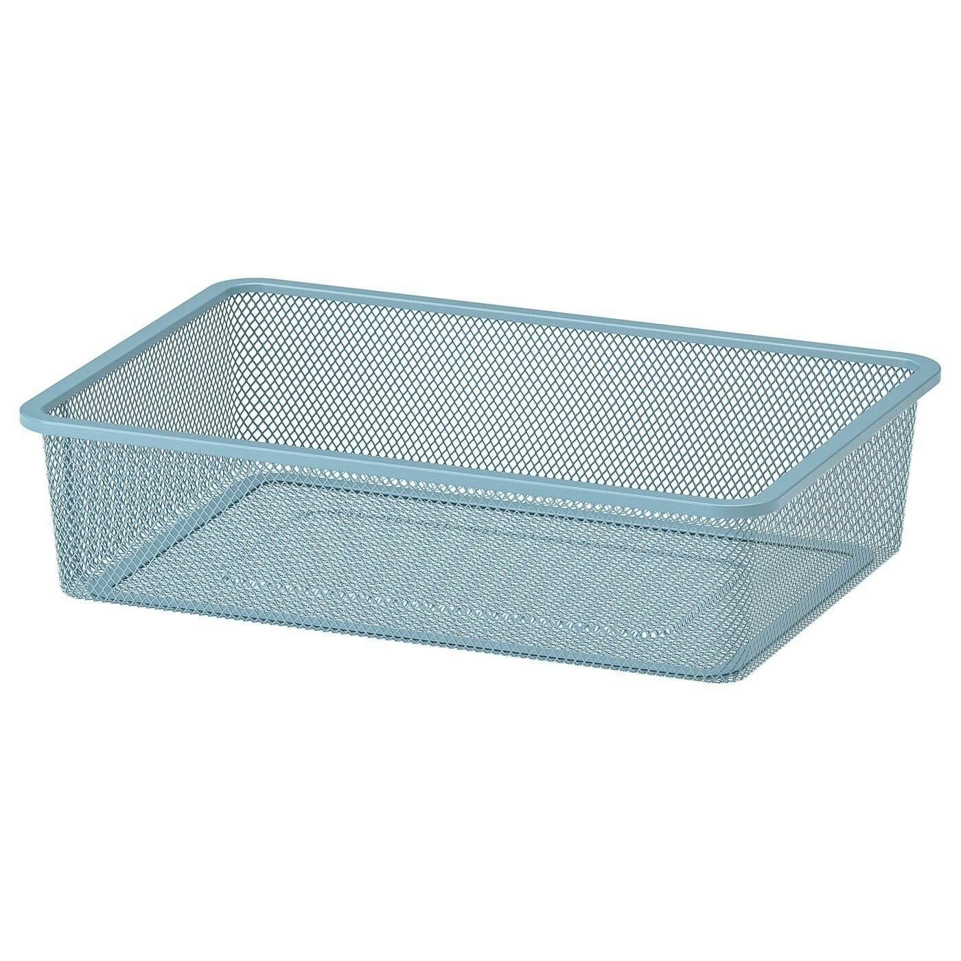 Коробка для хранения IKEA TROFAST, серо-синий, 42x30x10 см 405.300.74