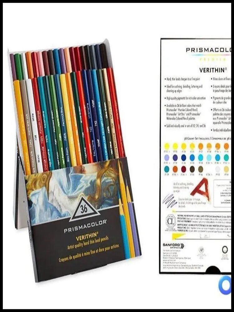Prismacolor Verithin Масляные карандаши, 36 шт.