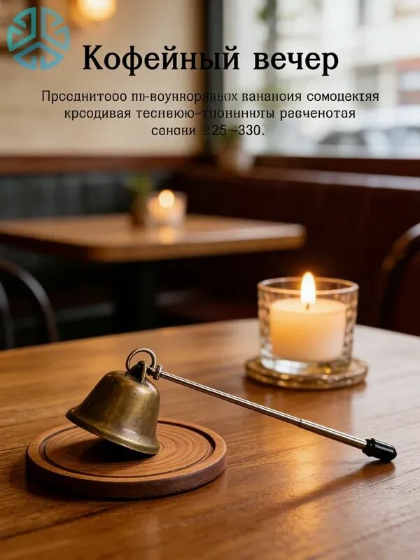 Инструмент для безопасного гашения свечей, выдвижная ручка и колпачок, идеален для дома и ресторана.