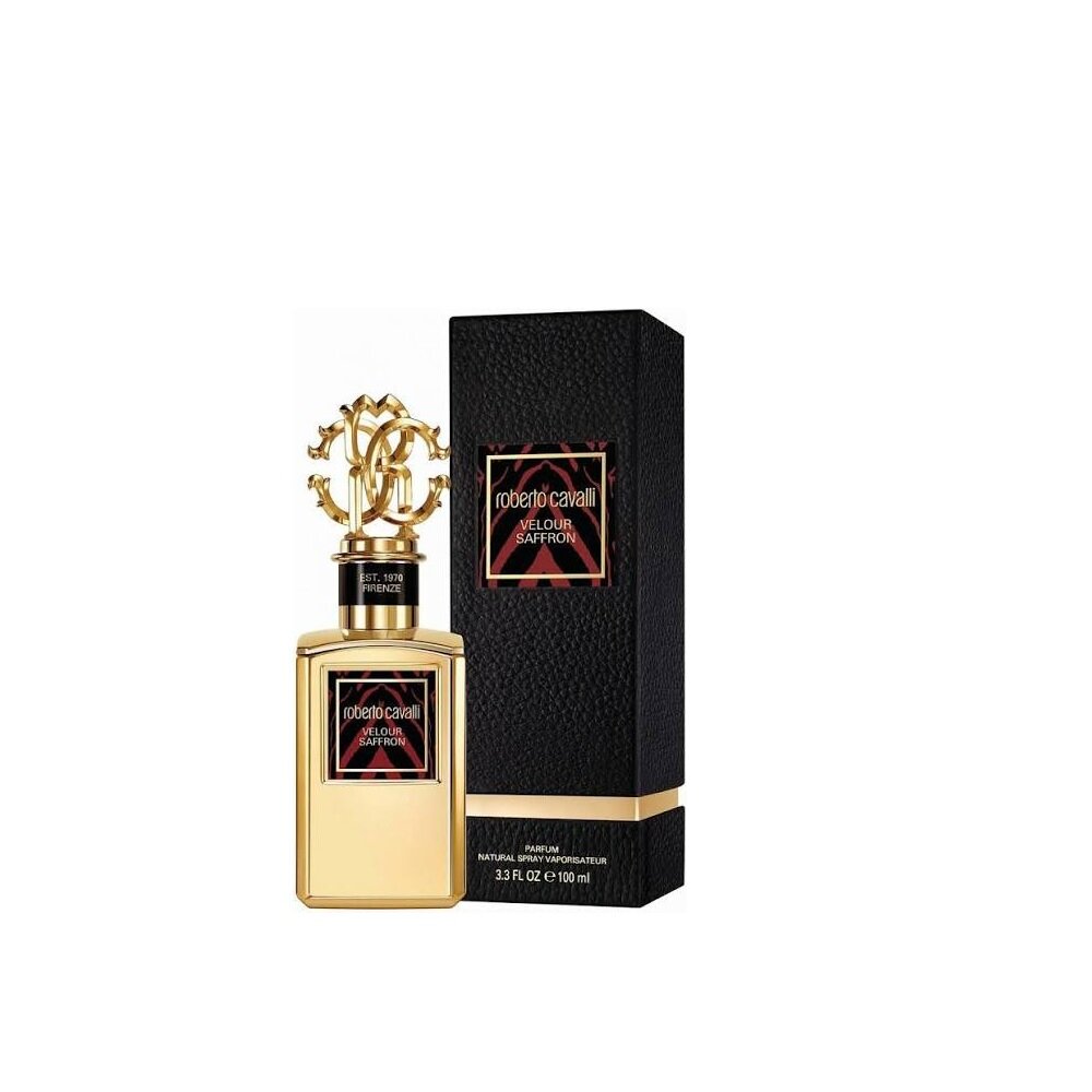 Roberto Cavalli Velour Saffron 100 мл парфюмерная вода для мужчин и женщин, кожаные