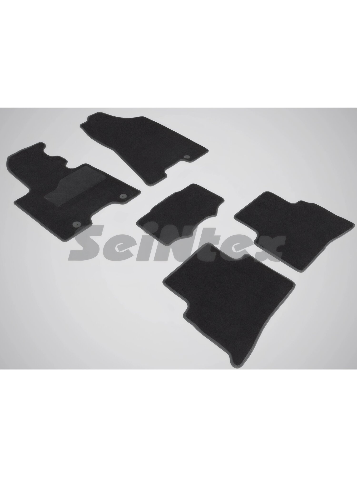 Ворсовые коврики LUX для Hyundai Tucson III 2015-2018 Seintex 87184