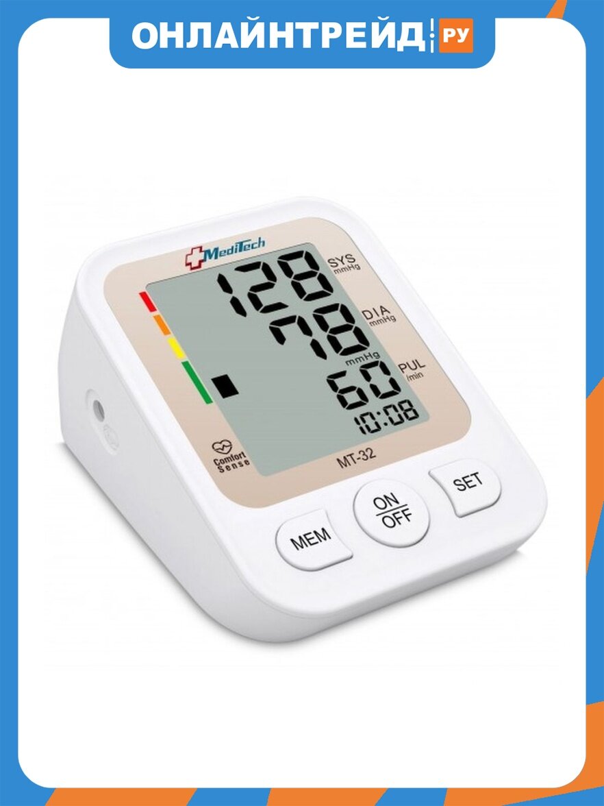Тонометр Meditech МТ-32 автоматический с адаптером