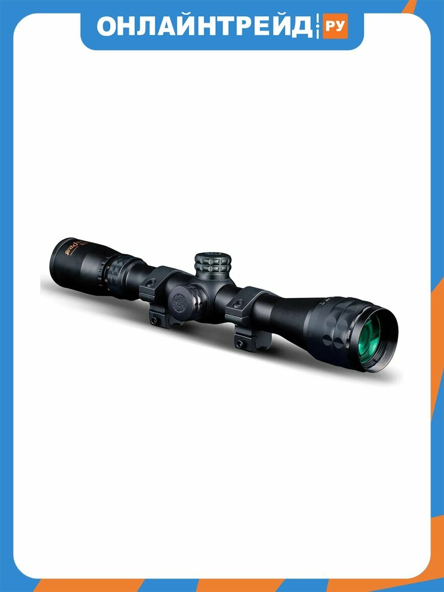 Прицел Konus pro 3-9x32, 25,4мм, AO, 30-30 гравированная, без подсветки, 1/4 MOA, ППП 7.5 Дж, кольца 11мм, 503г