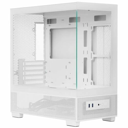 Компьютерный корпус XASTRA Q500M 0F (Q500M-0F-WH) белый - Mini Tower, Micro-ATX, USB 2.0 Type-A, USB 3.2 Gen 1 Type-A