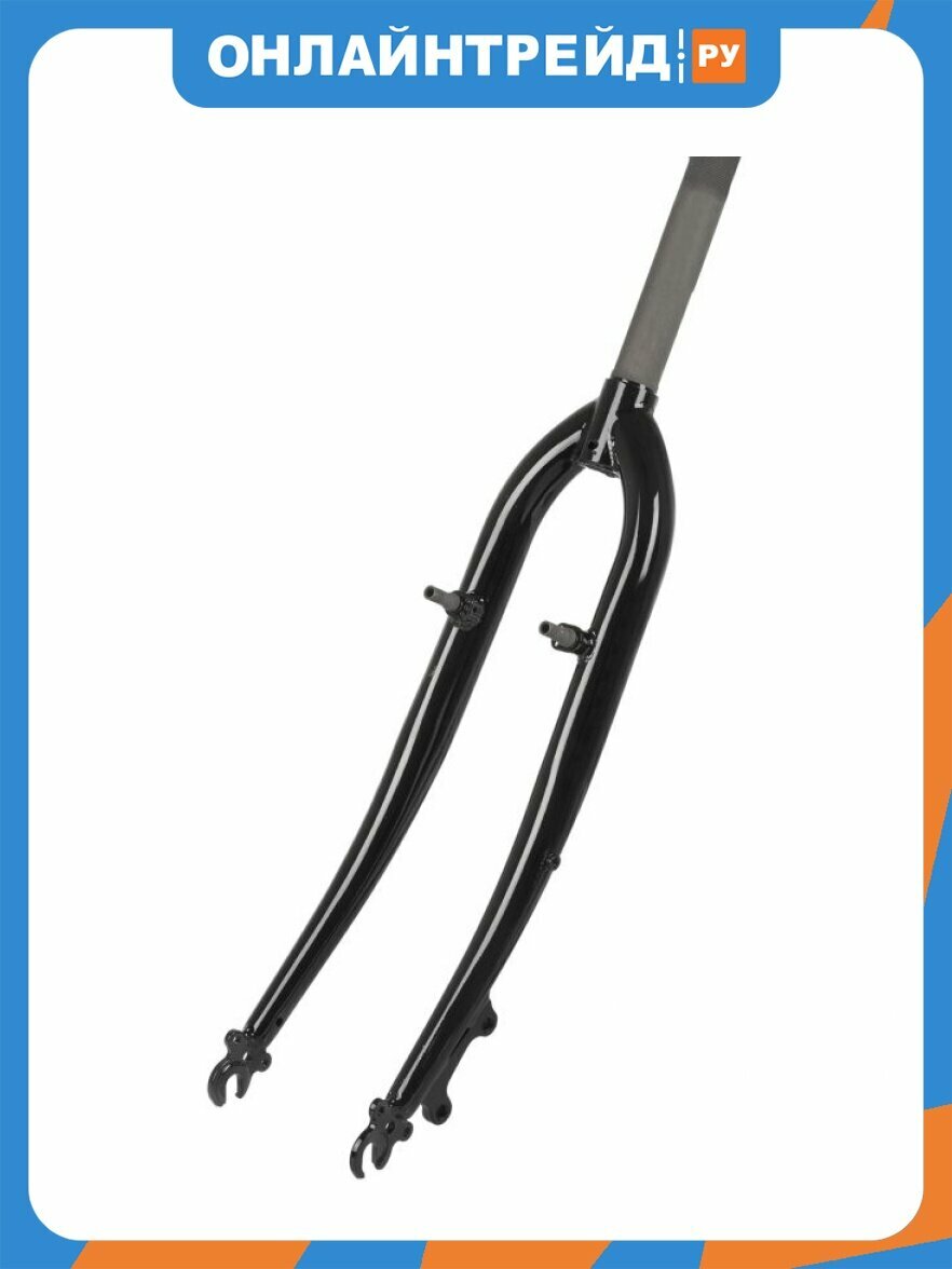 Вилка жесткая M-wave 5-392855 сталь 28"х1 1/8" шток 240/130мм резьба V+D черная