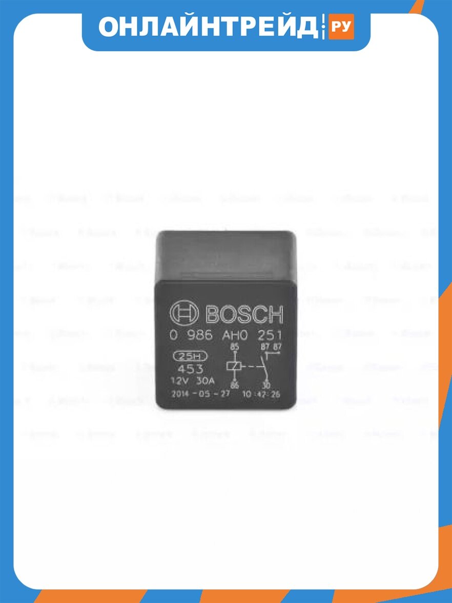 Реле Bosch 0986AH0251