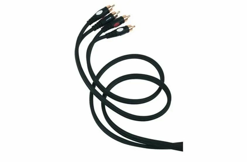 Компонентный кабель Die Hard DHG505LU18 2x RCA to 2x RCA
