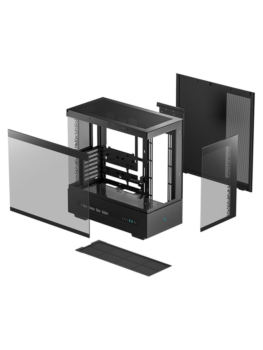 Корпус Deepcool CH690 DIGITAL, черный — фото 1