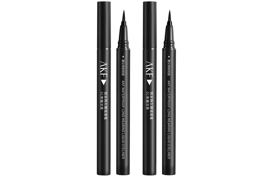 Подводка для глаз женская AKF Waterproof Liquid Eyeliner, водостойкая, стойкая, 1318271094