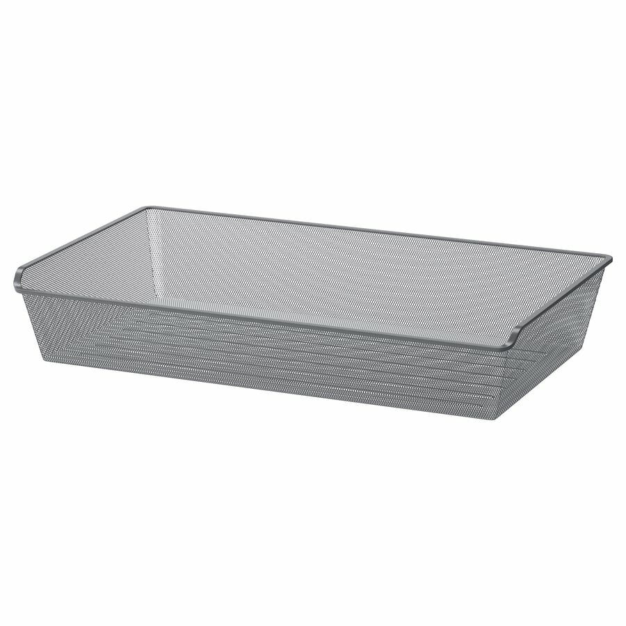 Корзина для хранения IKEA KOMPLEMENT, темно-серый, 100x58 см 402.572.96