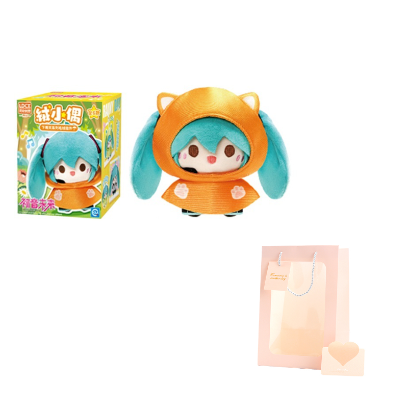 Набор коллекционный Spiritual Creations Hatsune Miku Rainy Day Collection, Single Mystery Box (Random Pick)/Pink Gift Bags
