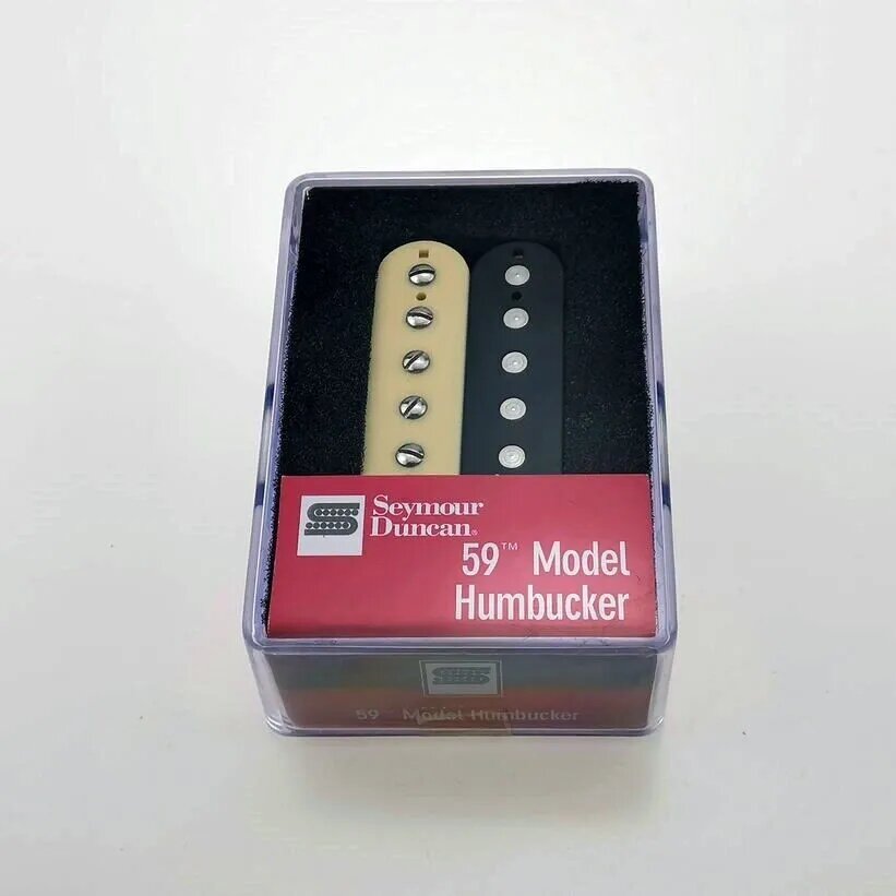 Гитарные звукосниматели Seymour Duncan SH1n 59 SH-4 JB, хамбакер, электрогитарный звукосниматель Zebra