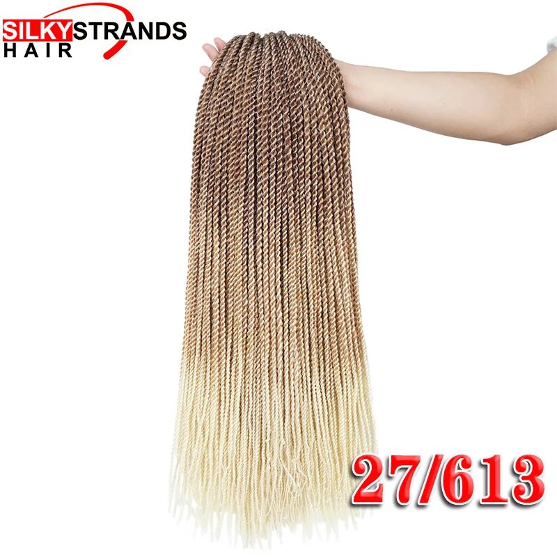 Косы Silky Strands 27/613, серые, 1 шт/лот