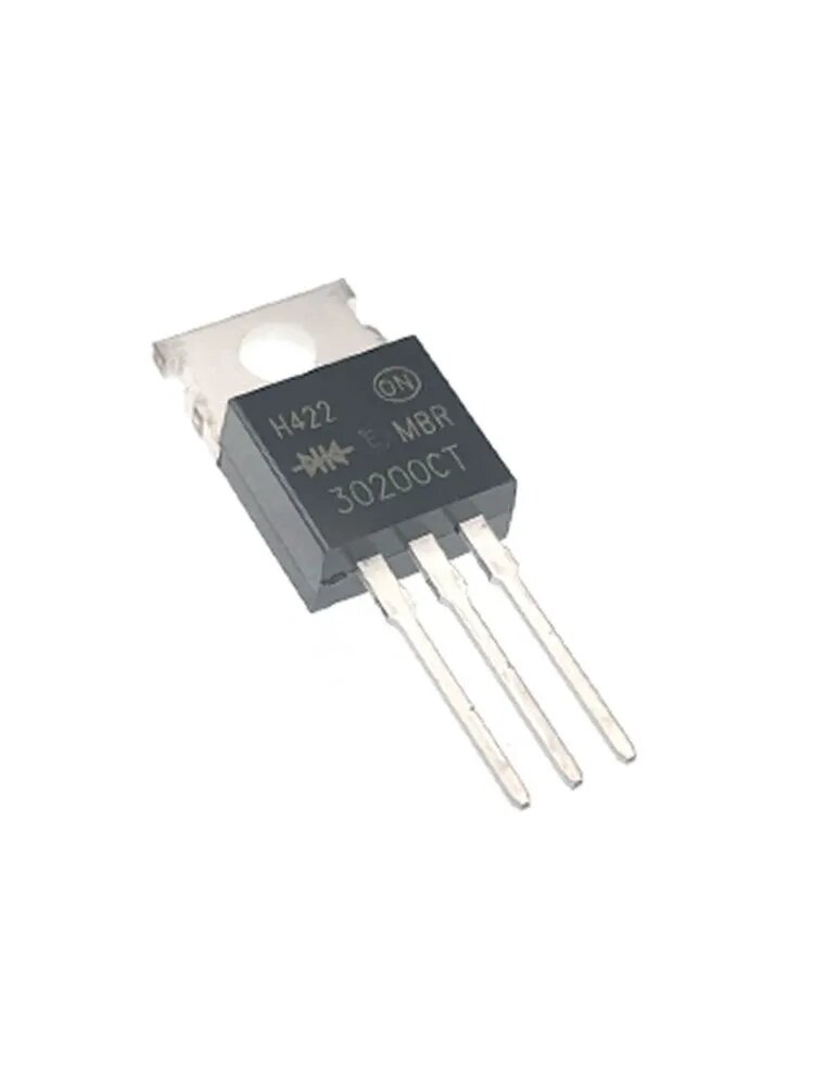 Сдвоенный диод Шоттки MBR30200CT, 200В 30А, общий катод, корпус TO-220AB, 10 шт