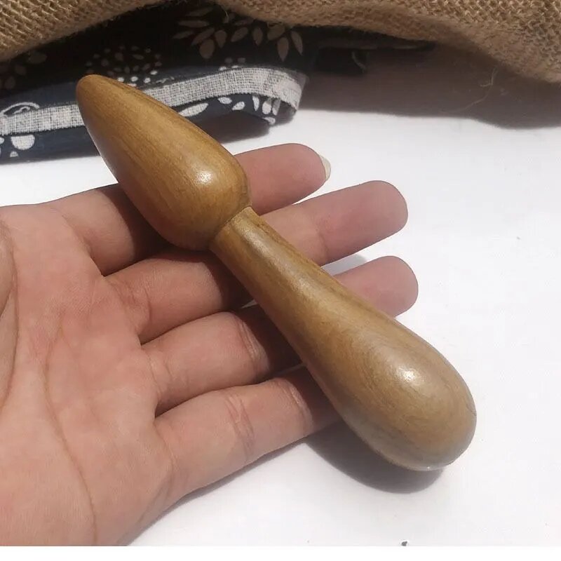 Массажная палочка из вьетнамской ароматической древесины, форма тыквы