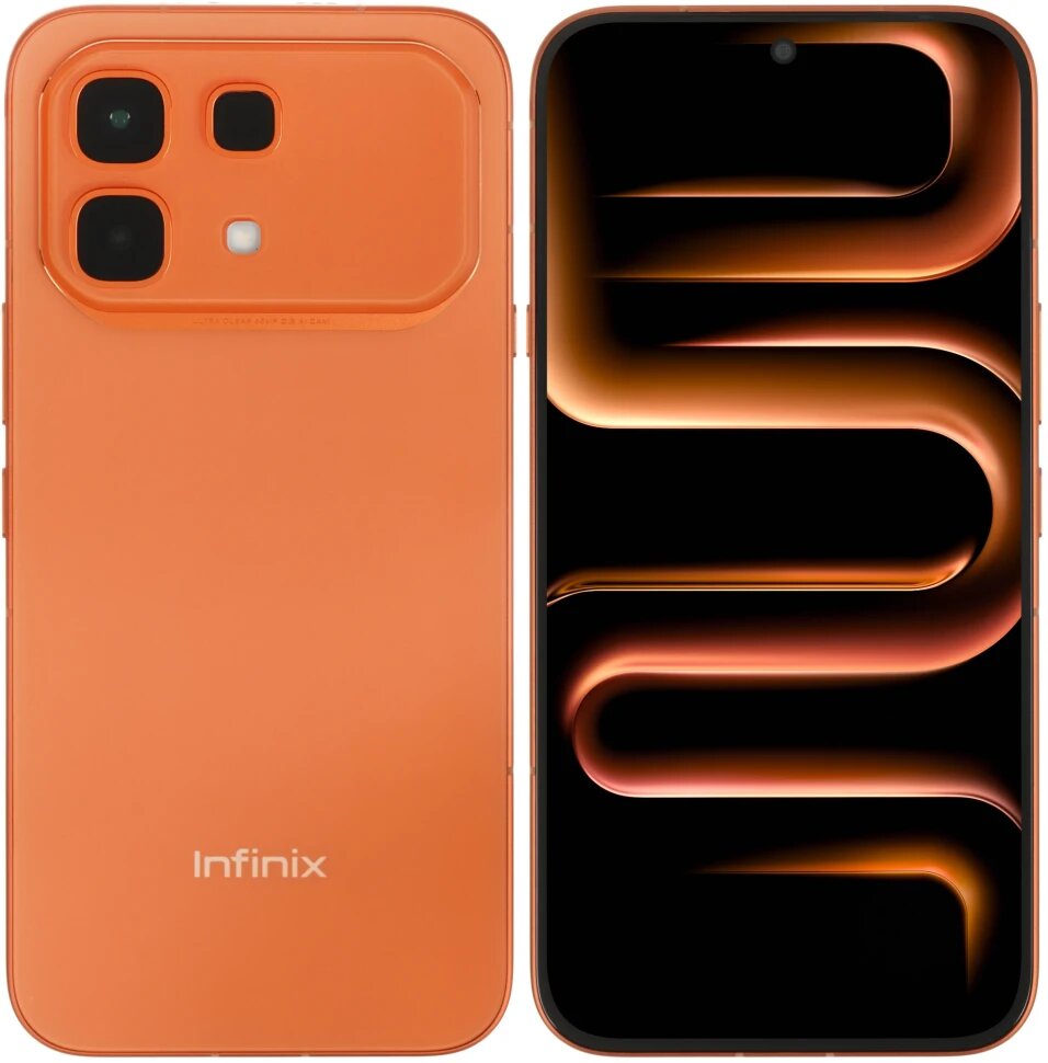 6.78" Смартфон Infinix NOTE 60 Pro 8/256 ГБ, 5G, eSIM, 2644x1208, AMOLED, 144 Гц, оранжевый