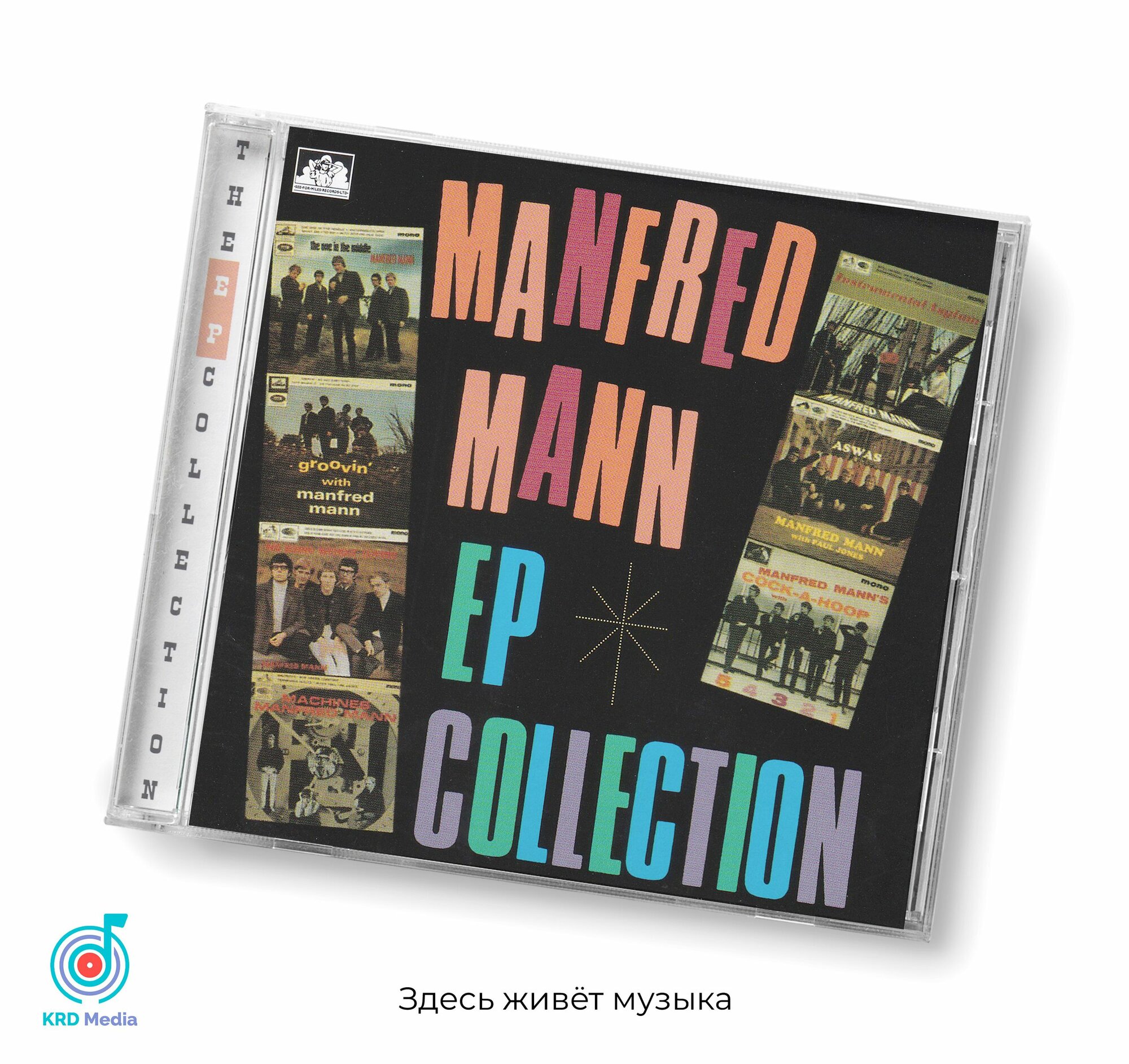 Manfred Mann - The EP Collection, 1989, 6-page, CD-Аудио