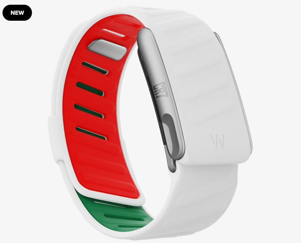 Спортивный ремешок для браслета Whoop 5.0 (MG) Sportflex Band (CR7 Away)