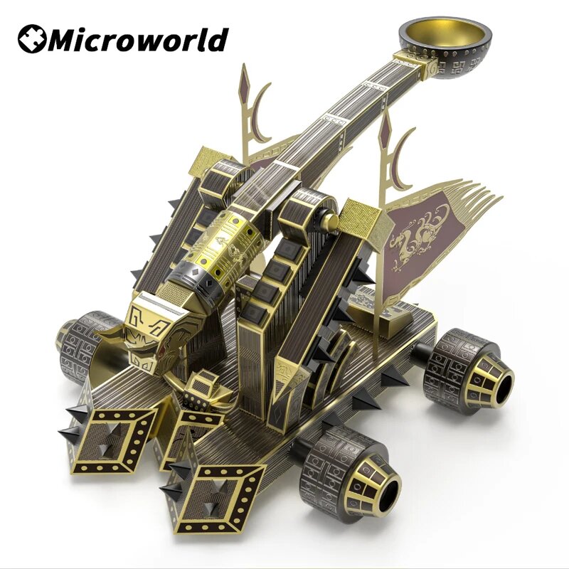 Microworld 3D головоломка Колесница катапульта, Catapult Chariot